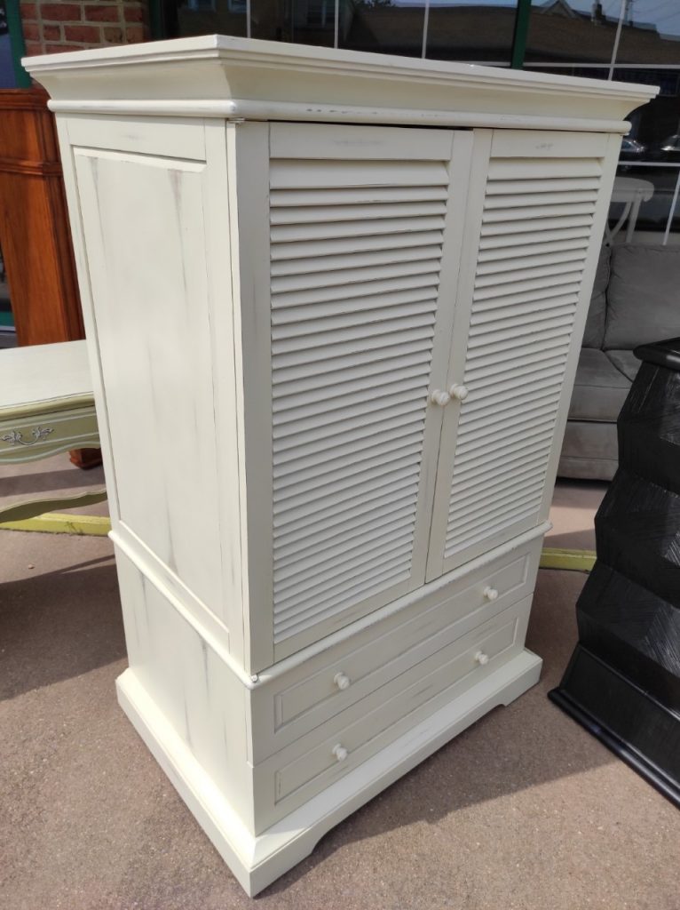 Pier 1 Distressed Storage Cabinet | Roth & Brader Furniture