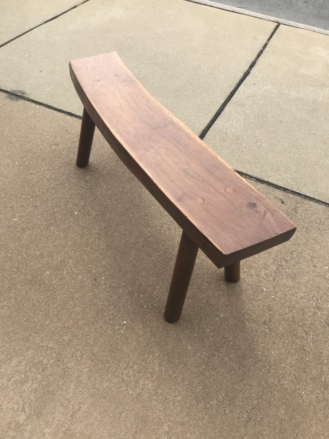 Wood Slab Bench | Roth & Brader Furniture