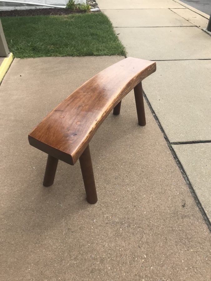 Wood Slab Bench | Roth & Brader Furniture