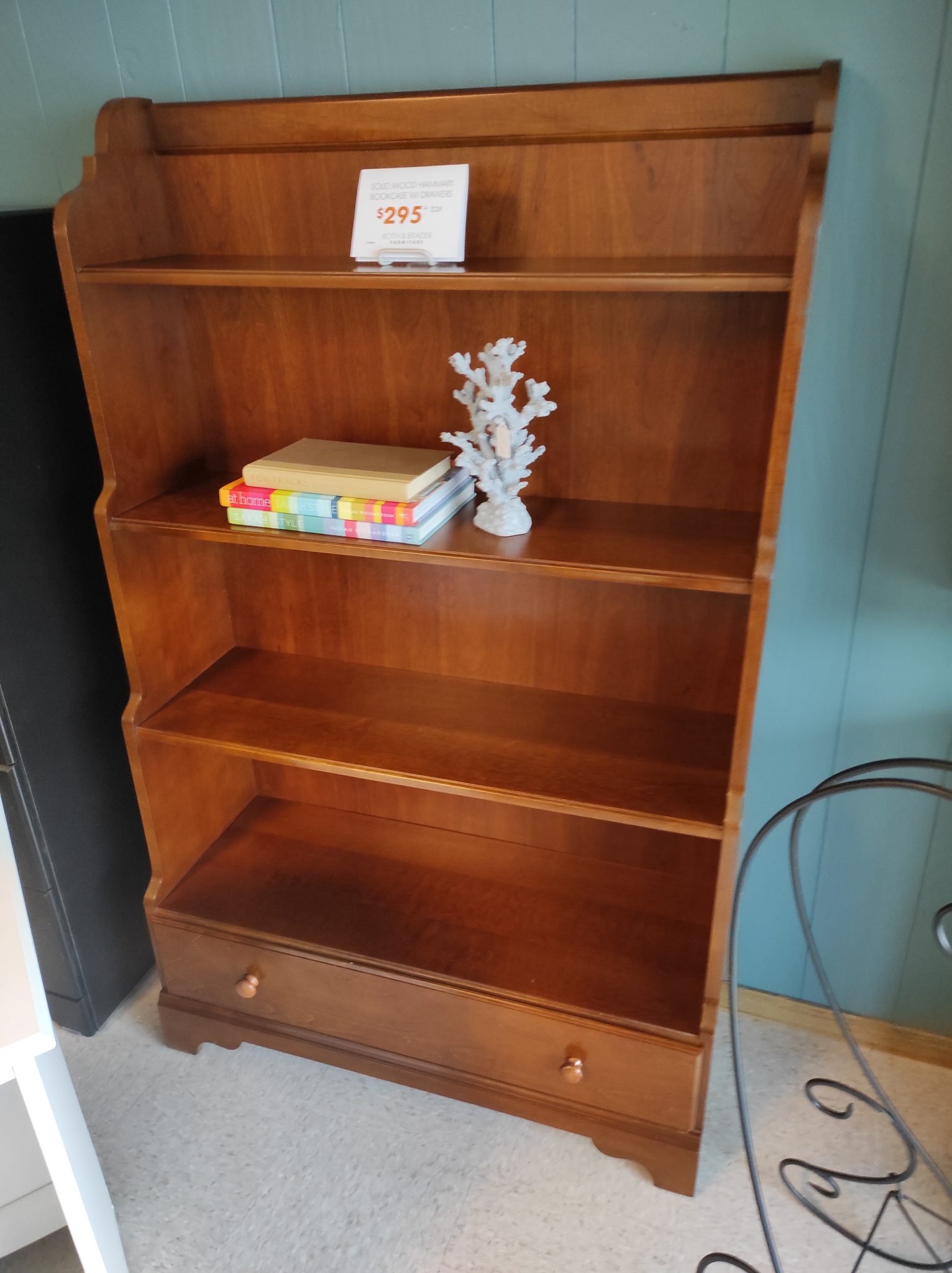 Solid Wood Hammary Bookcase | Roth & Brader Furniture
