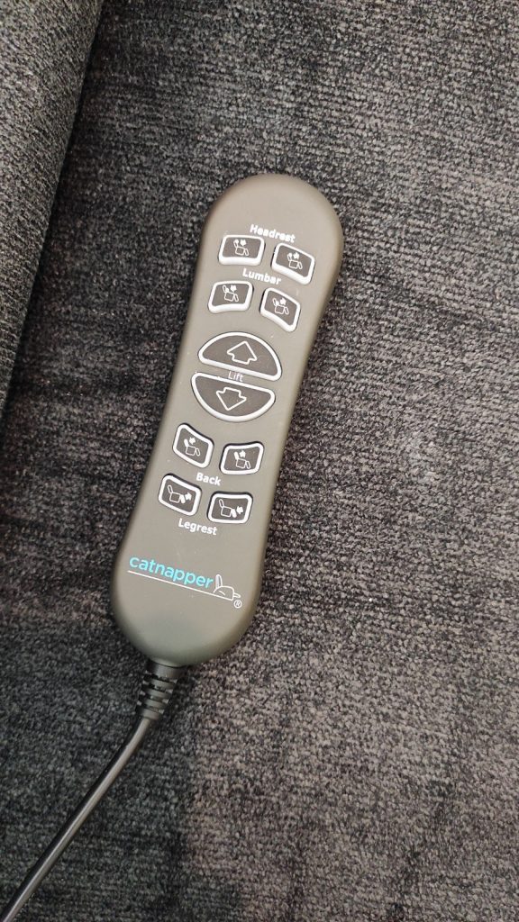 Gray Lift Chair By Catnapper | Roth & Brader Furniture