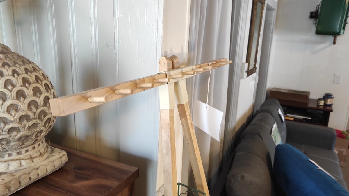 Leaning Wall Ladder Rack | Roth & Brader Furniture