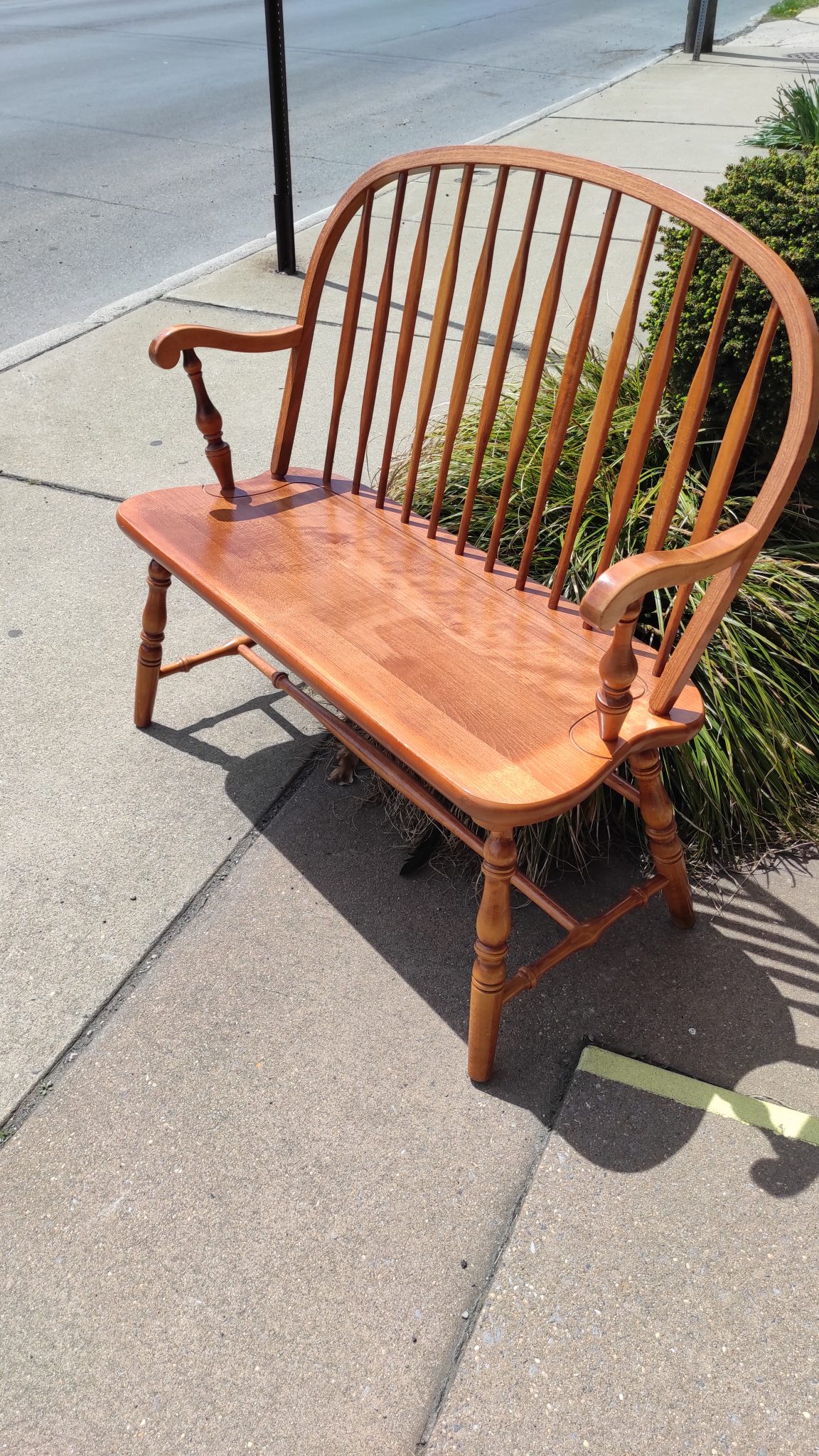 Solid Wood: Spindle Bench | Roth & Brader Furniture