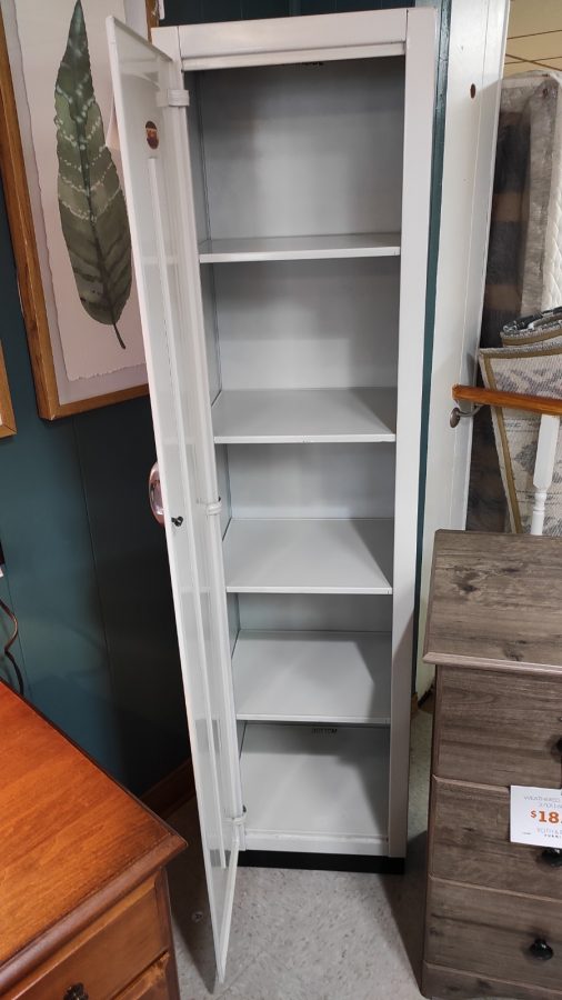 Narrow Metal Utility Cabinet | Roth & Brader Furniture