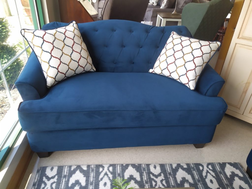 NEW! BING INDIGO SOFA & LOVESEAT SET