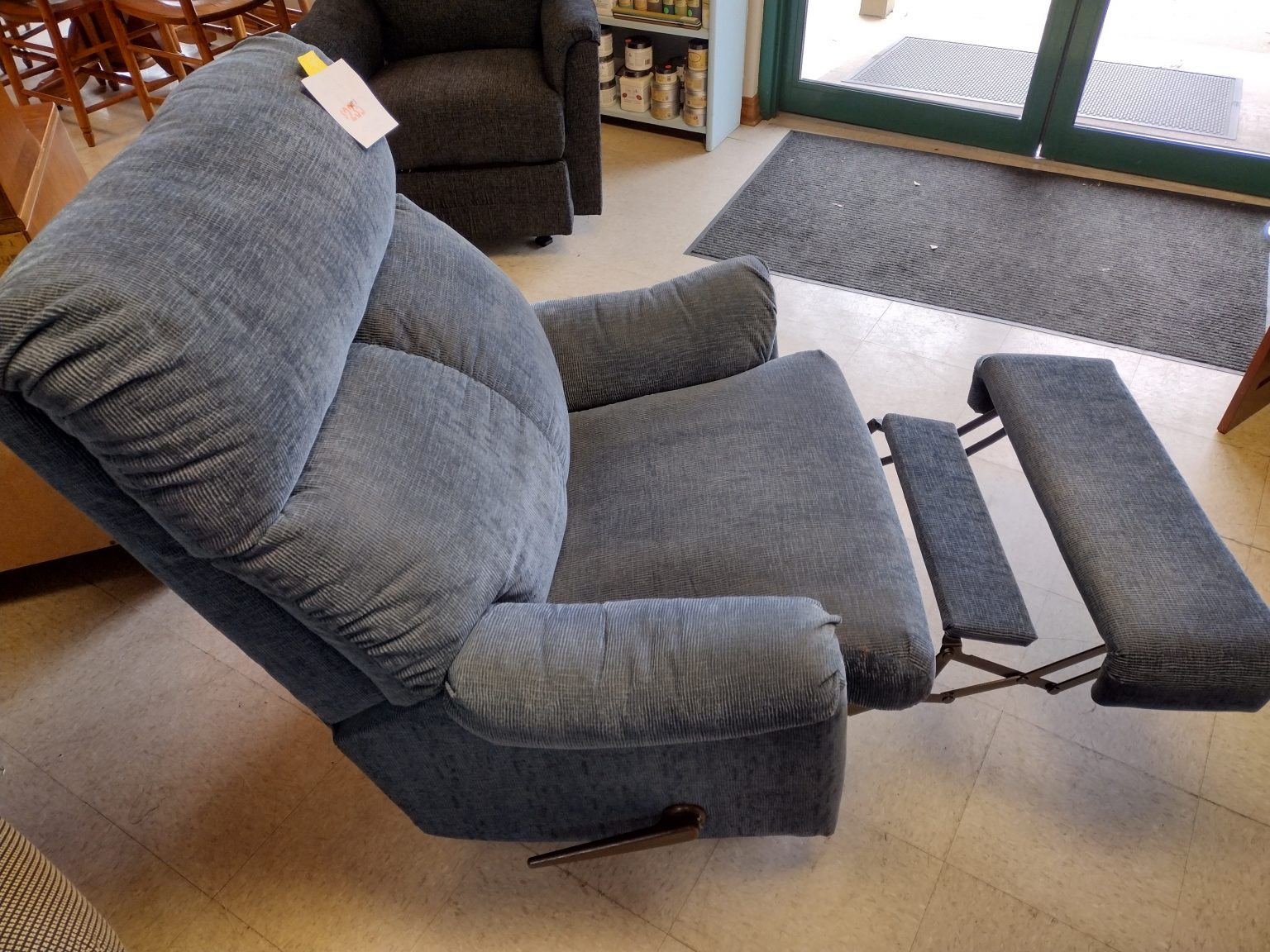 Navy Blue Rocker Recliner | Roth & Brader Furniture