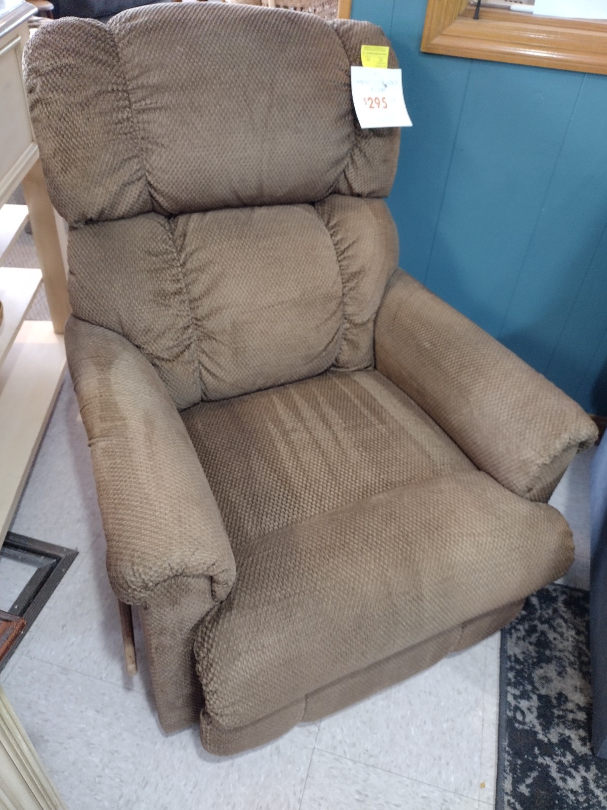 Walnut Color Lazboy Recliner | Roth & Brader Furniture