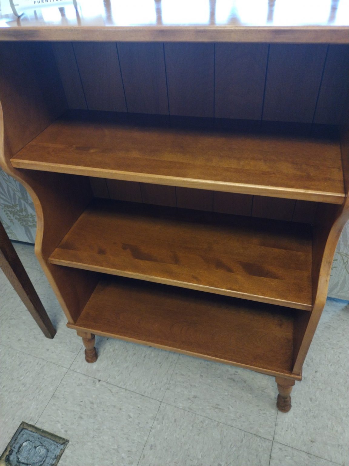 Real Wood Maple Bookcase | Roth & Brader Furniture