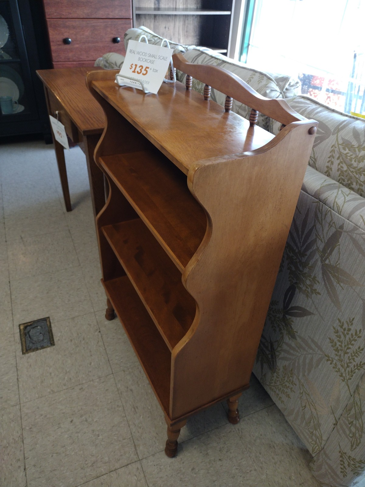 REAL WOOD MAPLE BOOKCASE | Roth & Brader Furniture