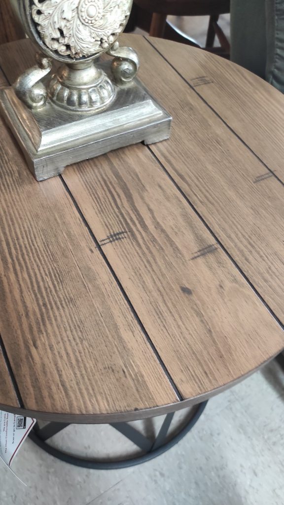 Round Barrel Table. | Roth & Brader Furniture