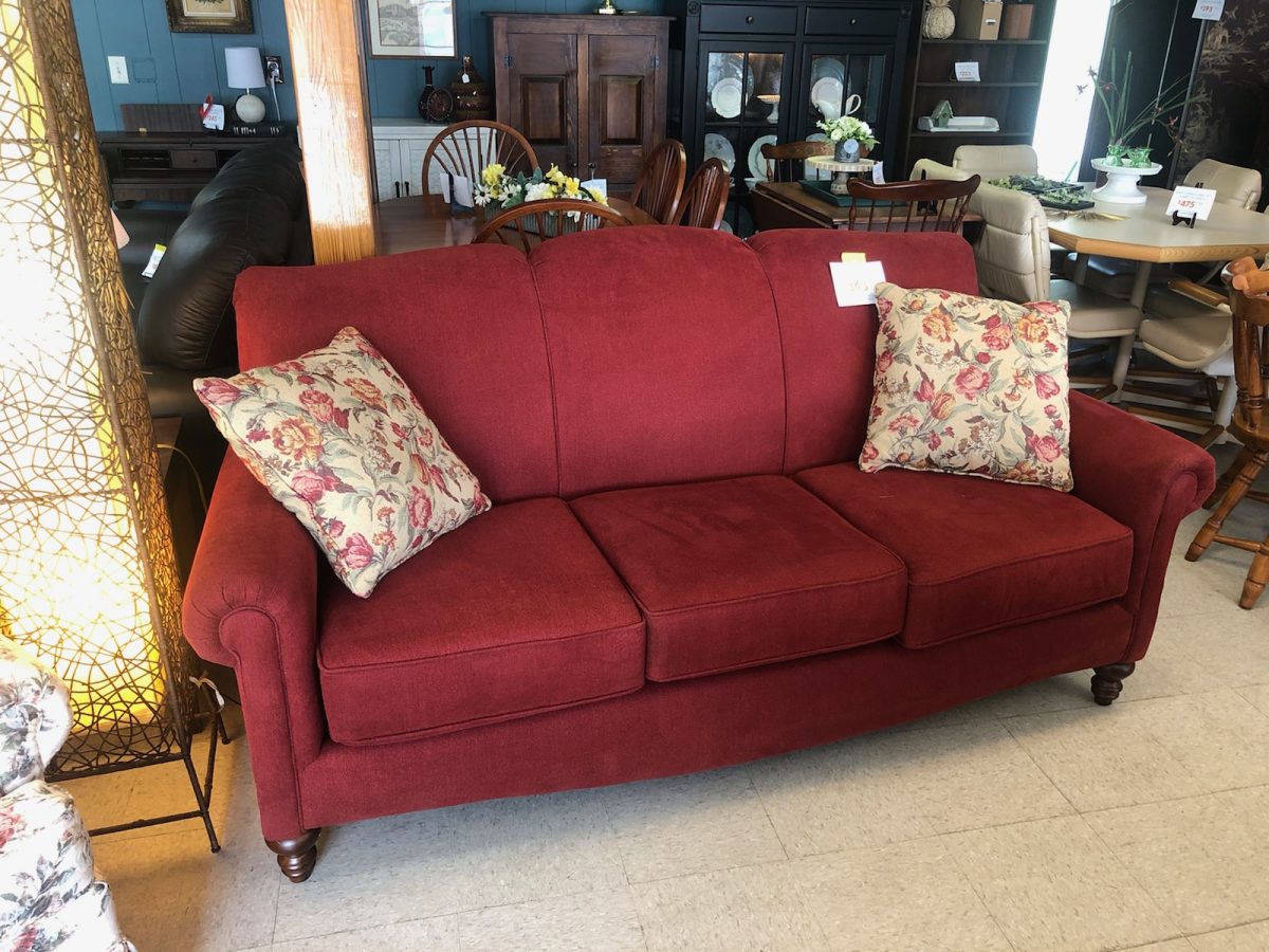 Cranberry Color Sofa | Roth & Brader Furniture