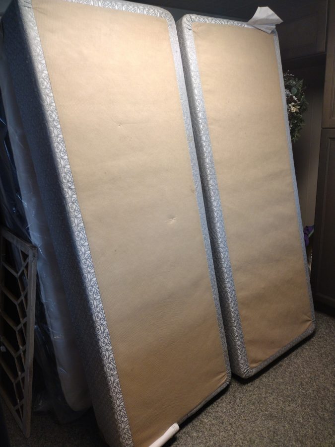 Restonic 2Pc Queen Split Boxspring | Roth & Brader Furniture