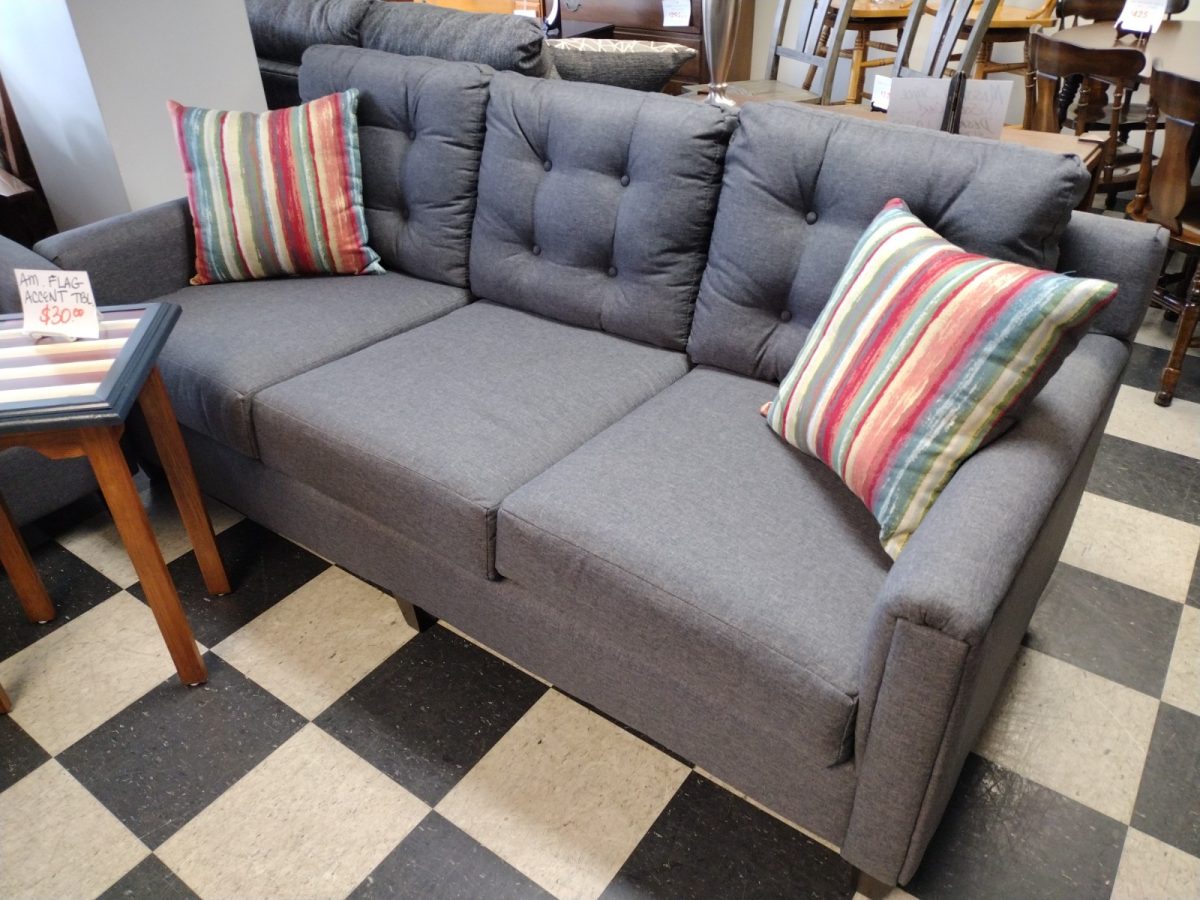 New! Jitterbug Gray Contemporary Style Sofa & Loveseat Set | Roth ...