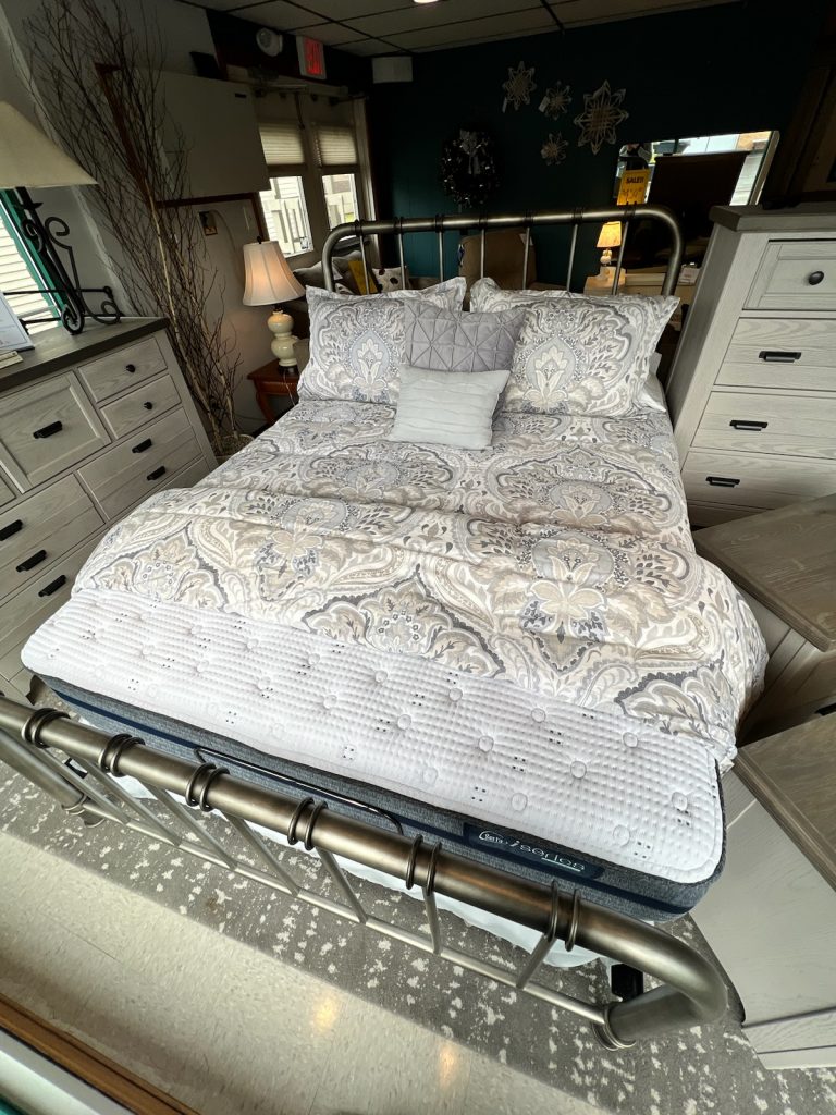 Light Gray Bedroom Suite | Roth & Brader Furniture