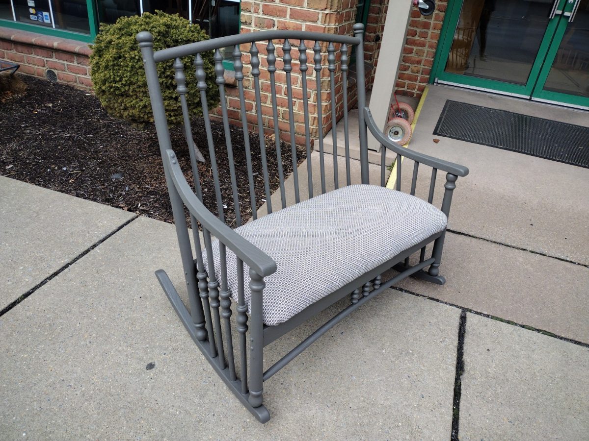 Gray Rocking Chair | Roth & Brader Furniture