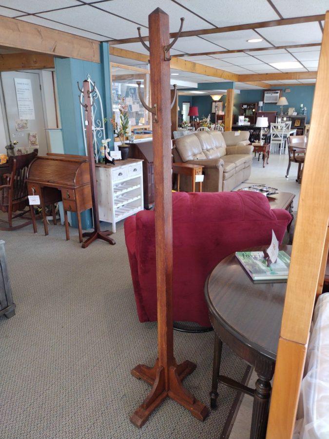 Wooden Coat Rack Tree 72"H | Roth & Brader Furniture