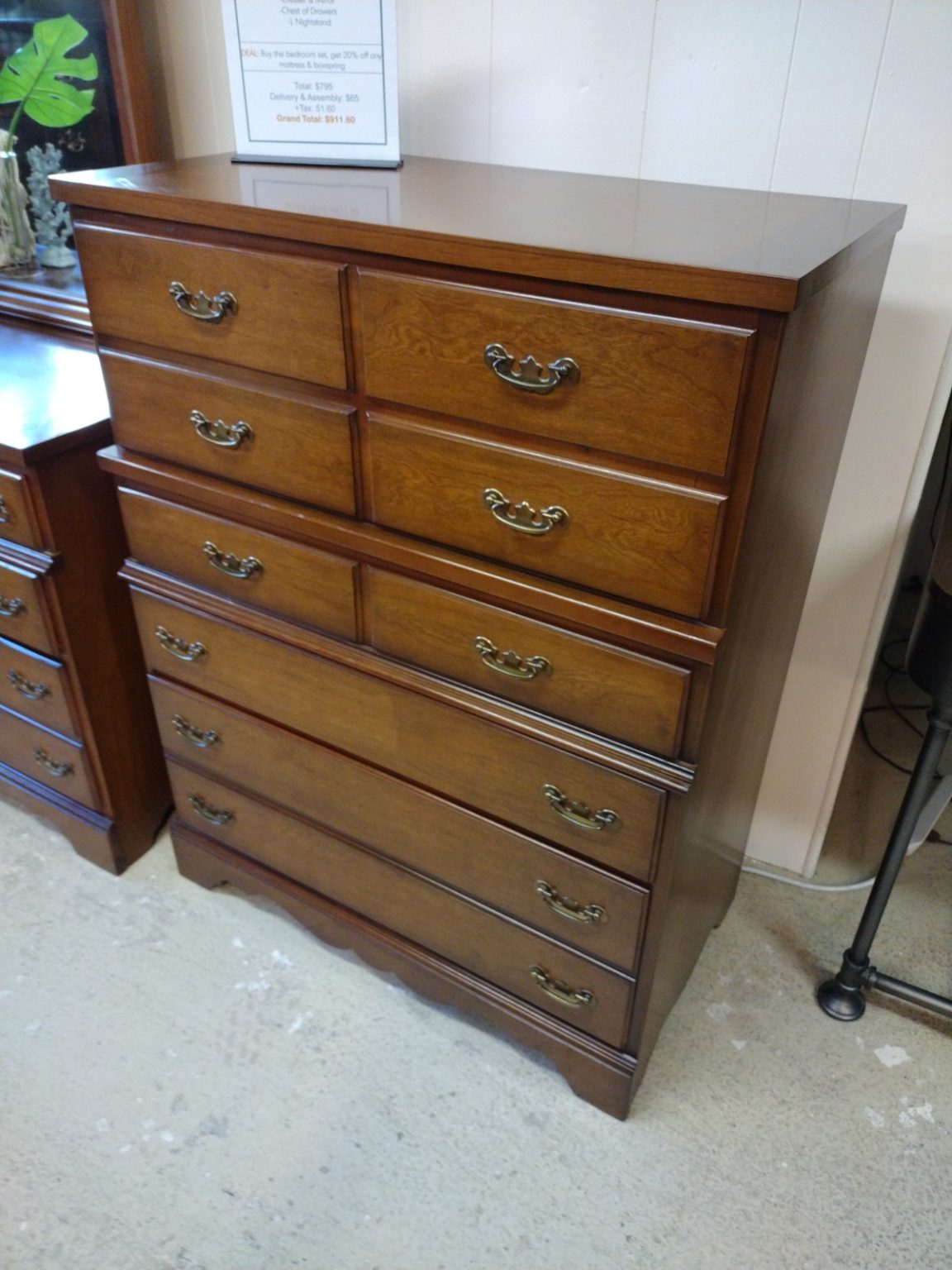 Real Wood Cherry Bassett Bedroom Suite | Roth & Brader Furniture