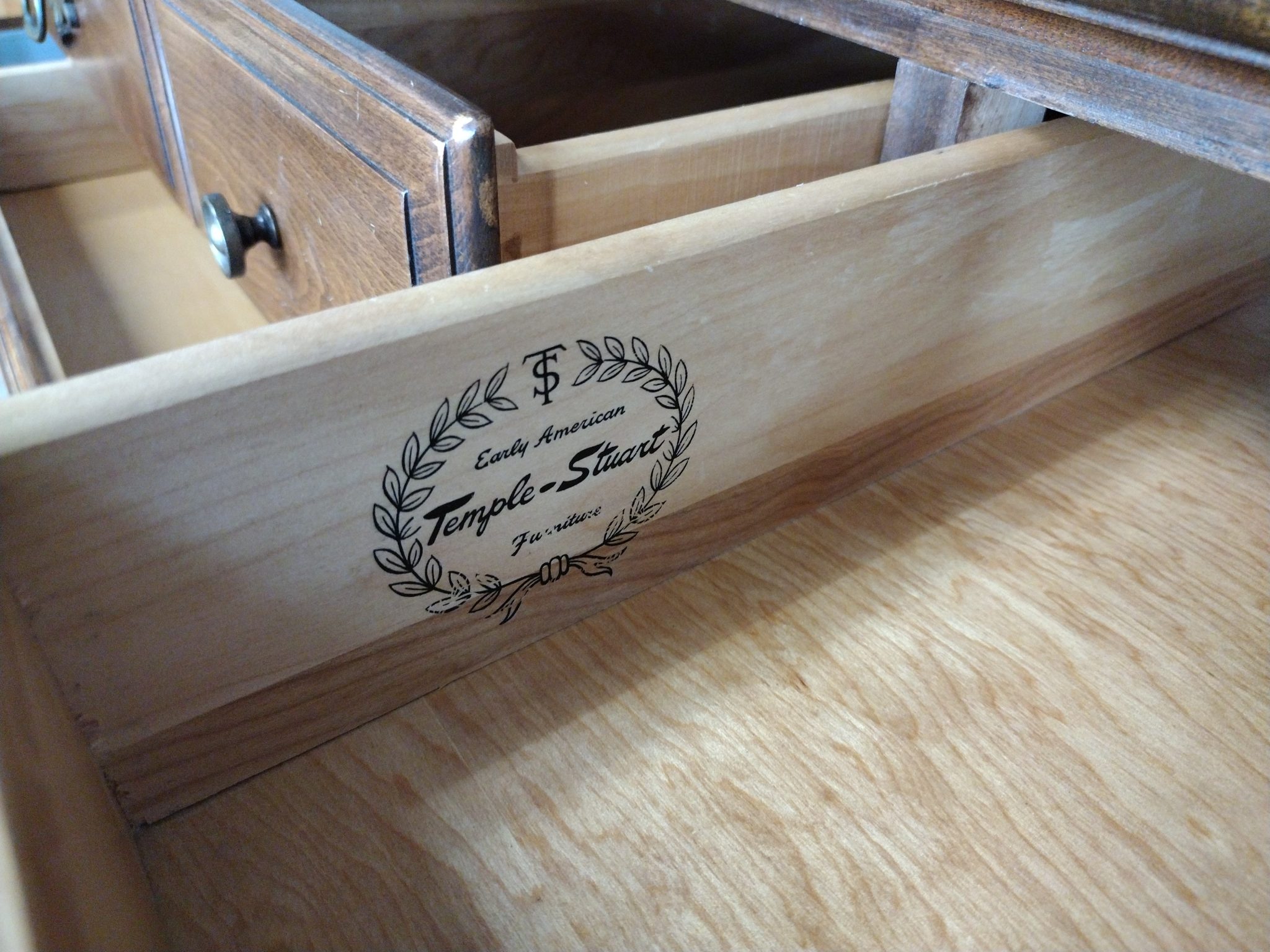 Temple Stuart Dark Maple Dining Hutch | Roth & Brader Furniture