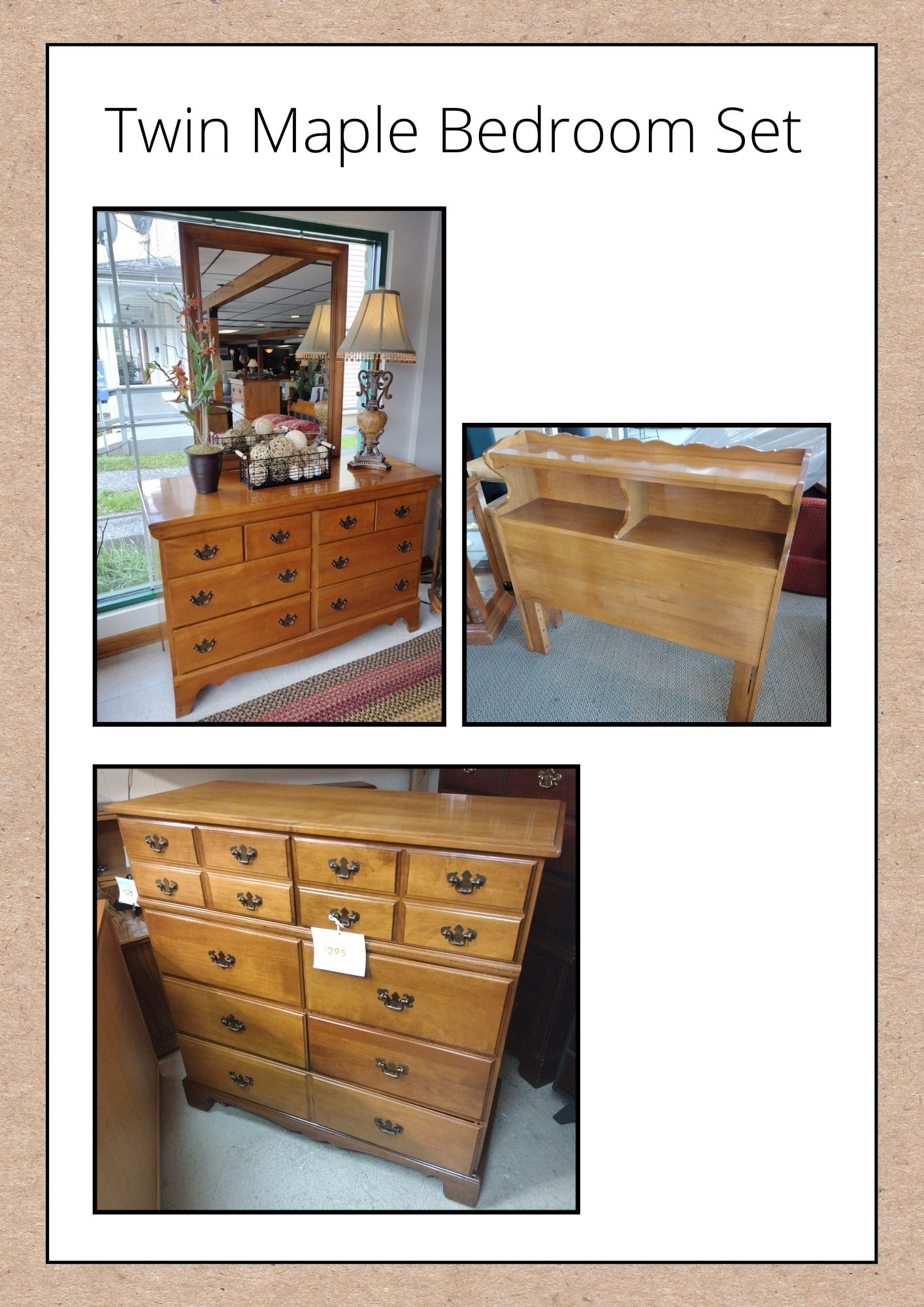Maple Twin Size Bedroom Set Roth Brader Furniture Maple Twin Size Bedroom Set Roth Brader Furniture