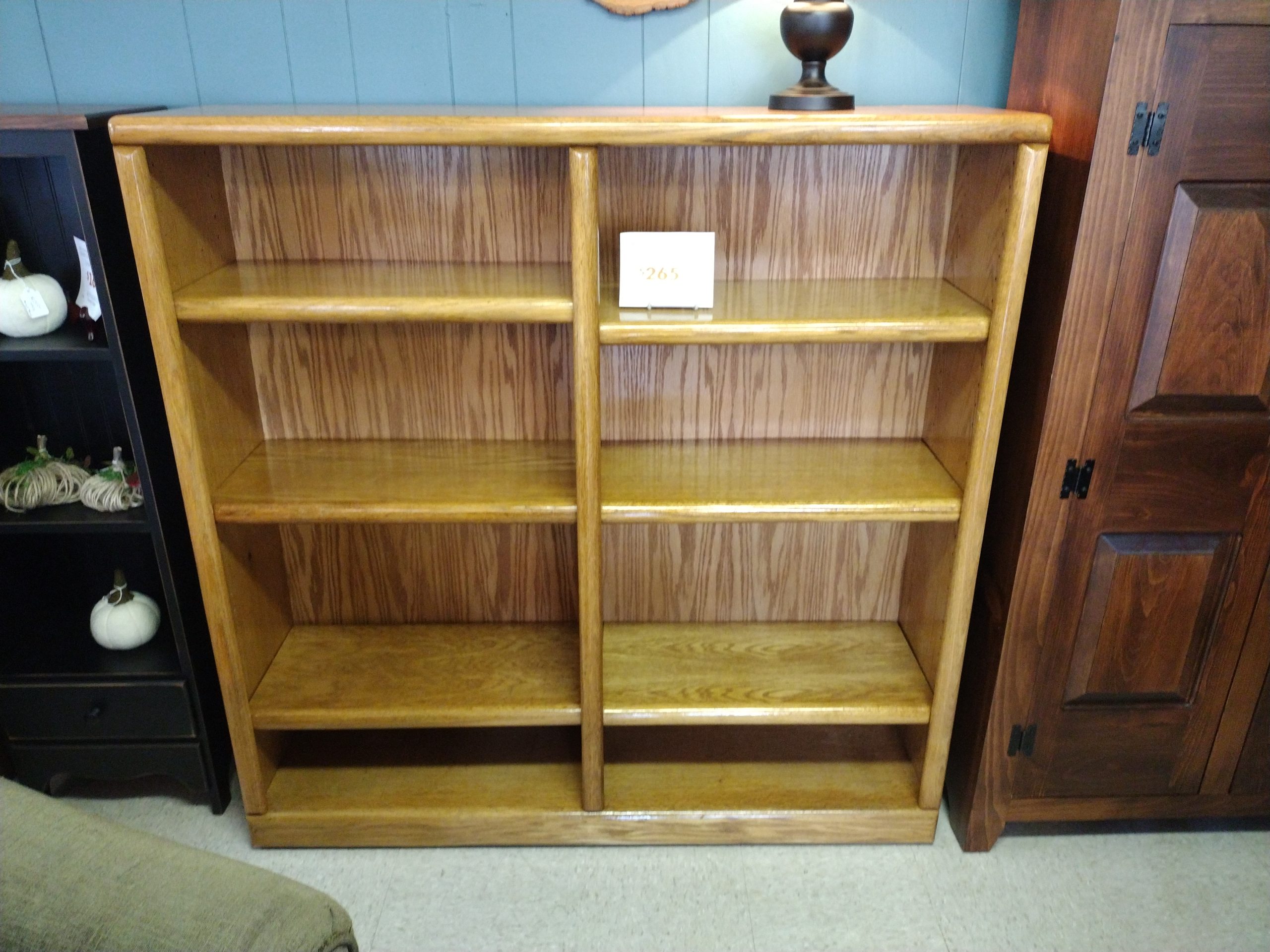 Real Oak Wood Bookcase | Roth & Brader Furniture