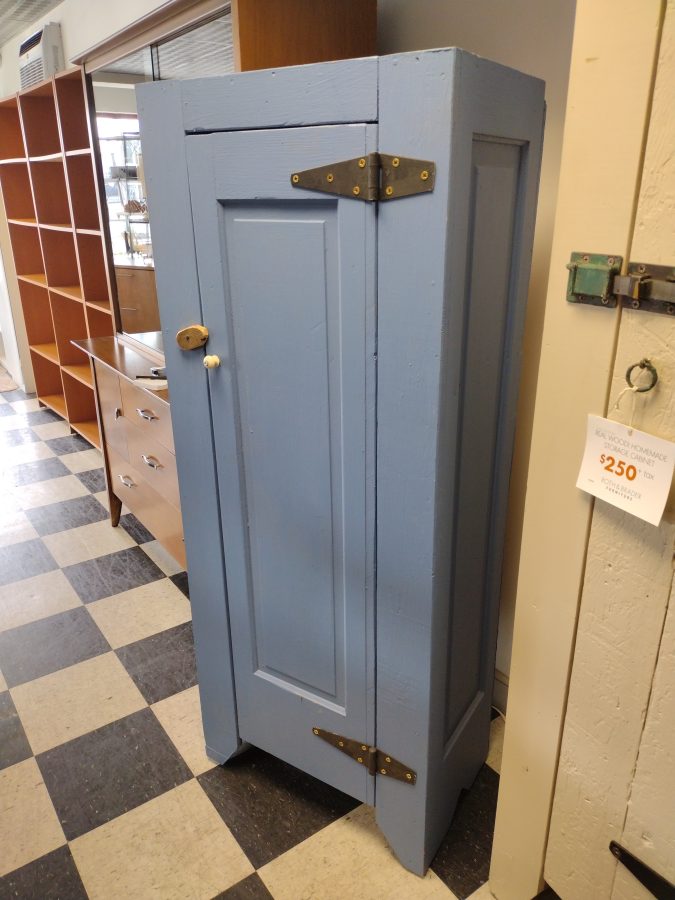 Real Wood! Blue Storage Cabinet | Roth & Brader Furniture