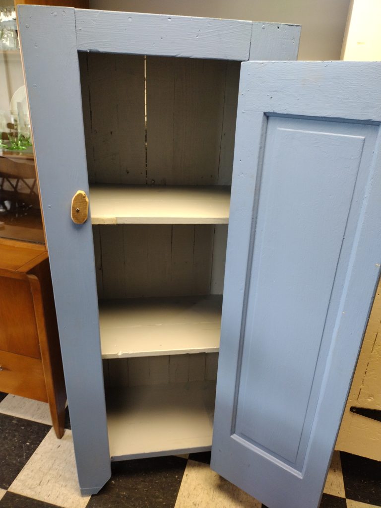 Real Wood! Blue Storage Cabinet | Roth & Brader Furniture