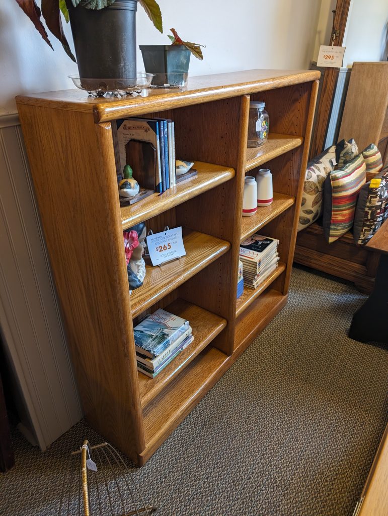 Real Oak Wood Bookcase | Roth & Brader Furniture
