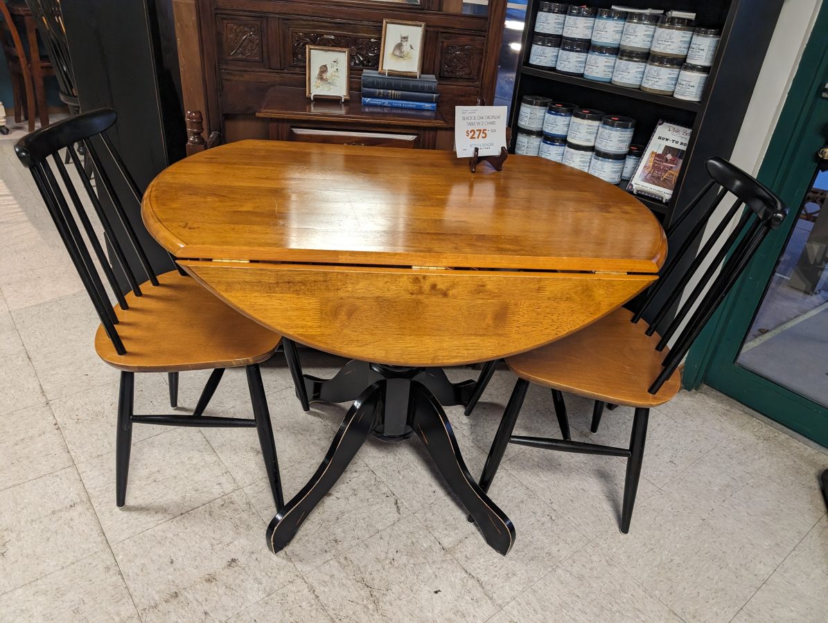 Wooden Drop Leaf Table Set | Roth & Brader Furniture