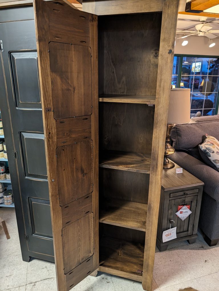 Walnut Stain Pantry Cabinet | Roth & Brader Furniture
