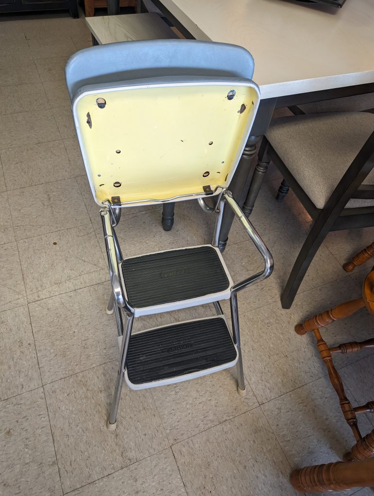 Blue Cosco Step Stool | Roth & Brader Furniture