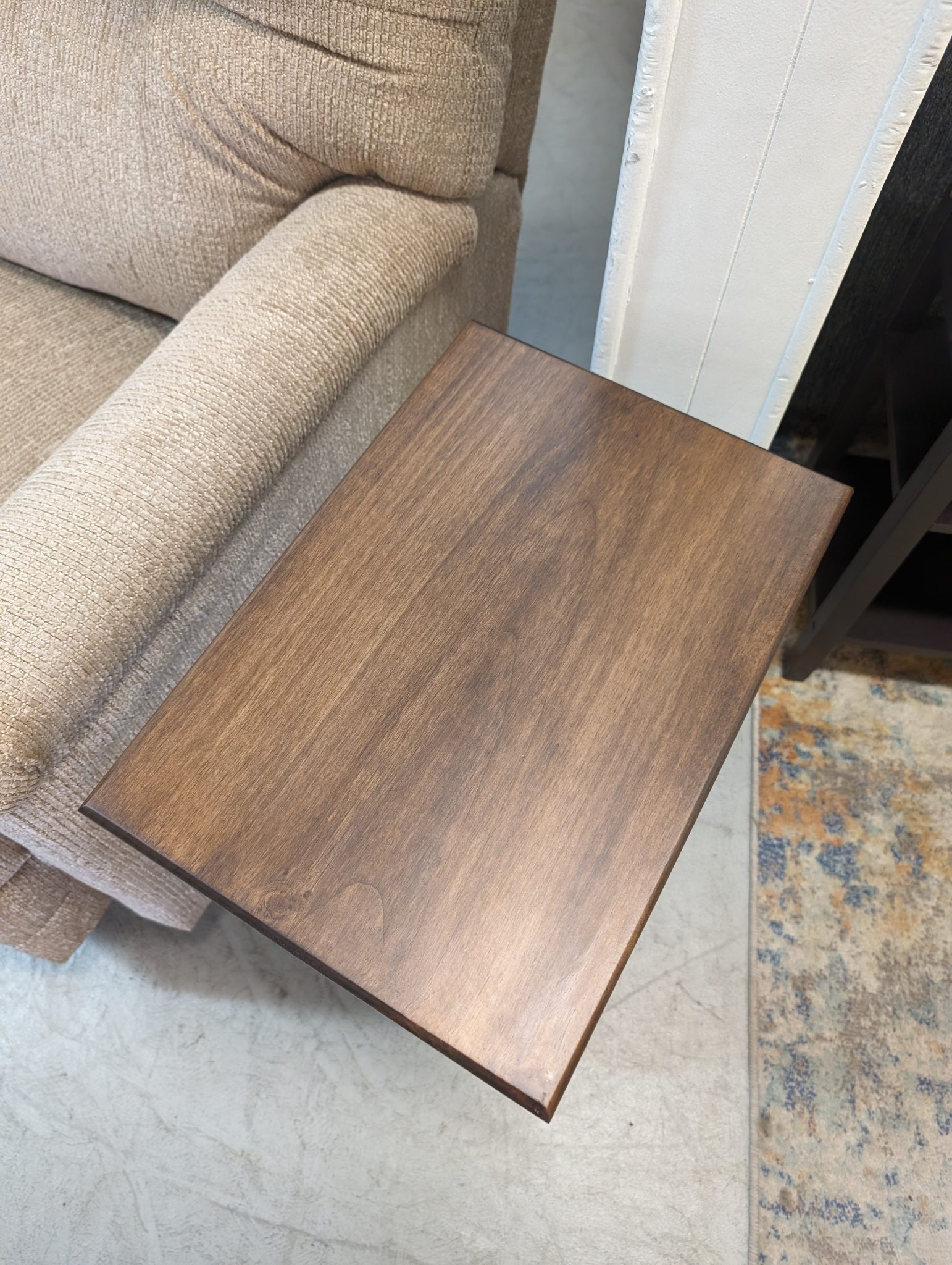 Antique White Star End Table | Roth & Brader Furniture