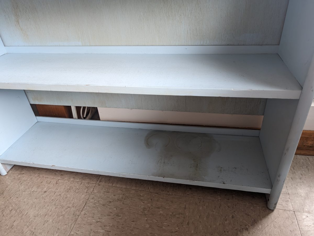 Light Blue Bookcase | Roth & Brader Furniture