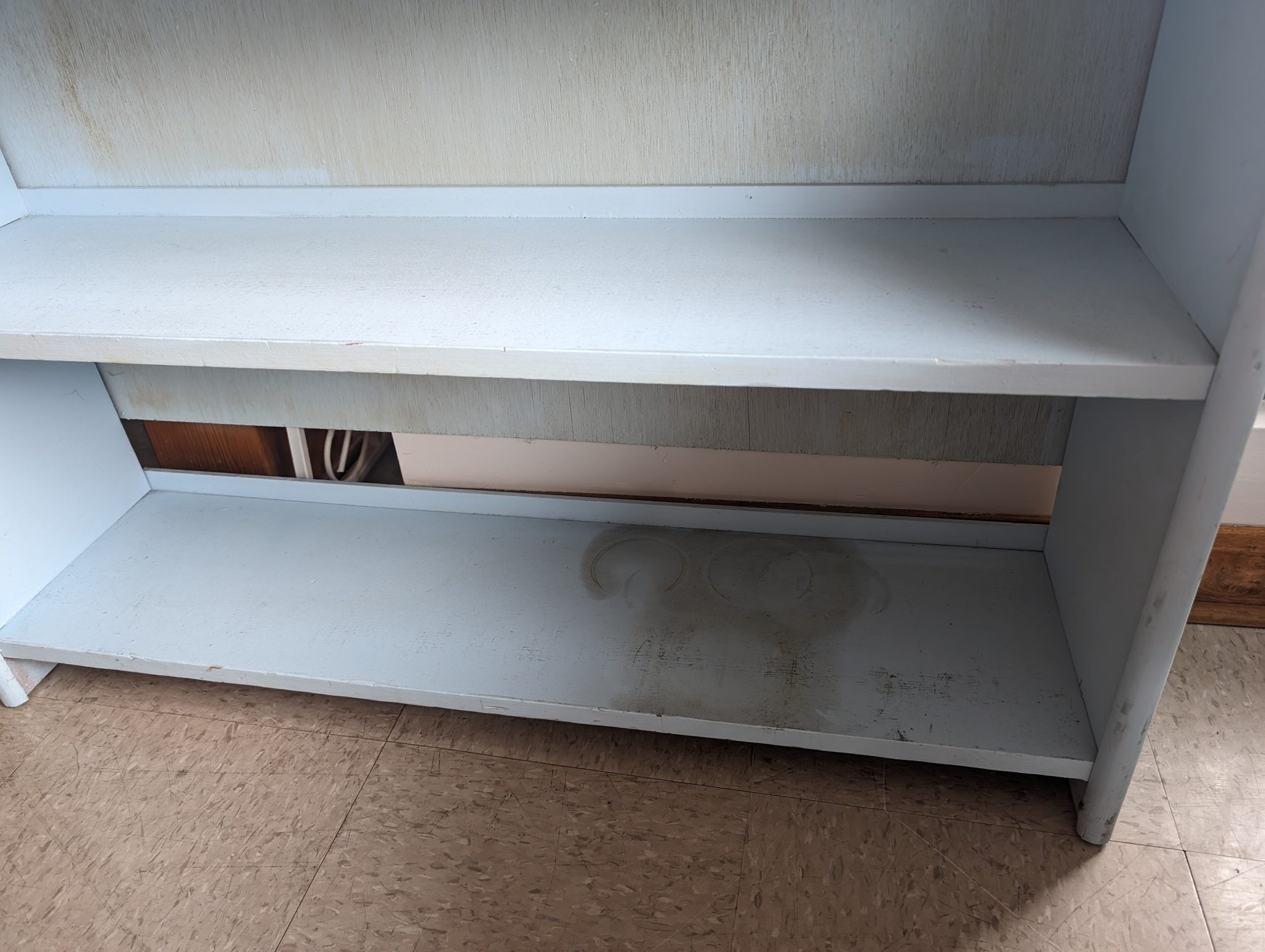 Light Blue Bookcase | Roth & Brader Furniture