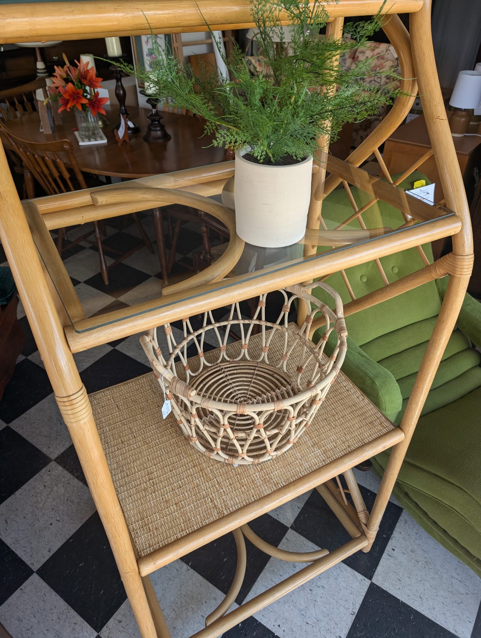 Bamboo Baker's Rack | Roth & Brader Furniture