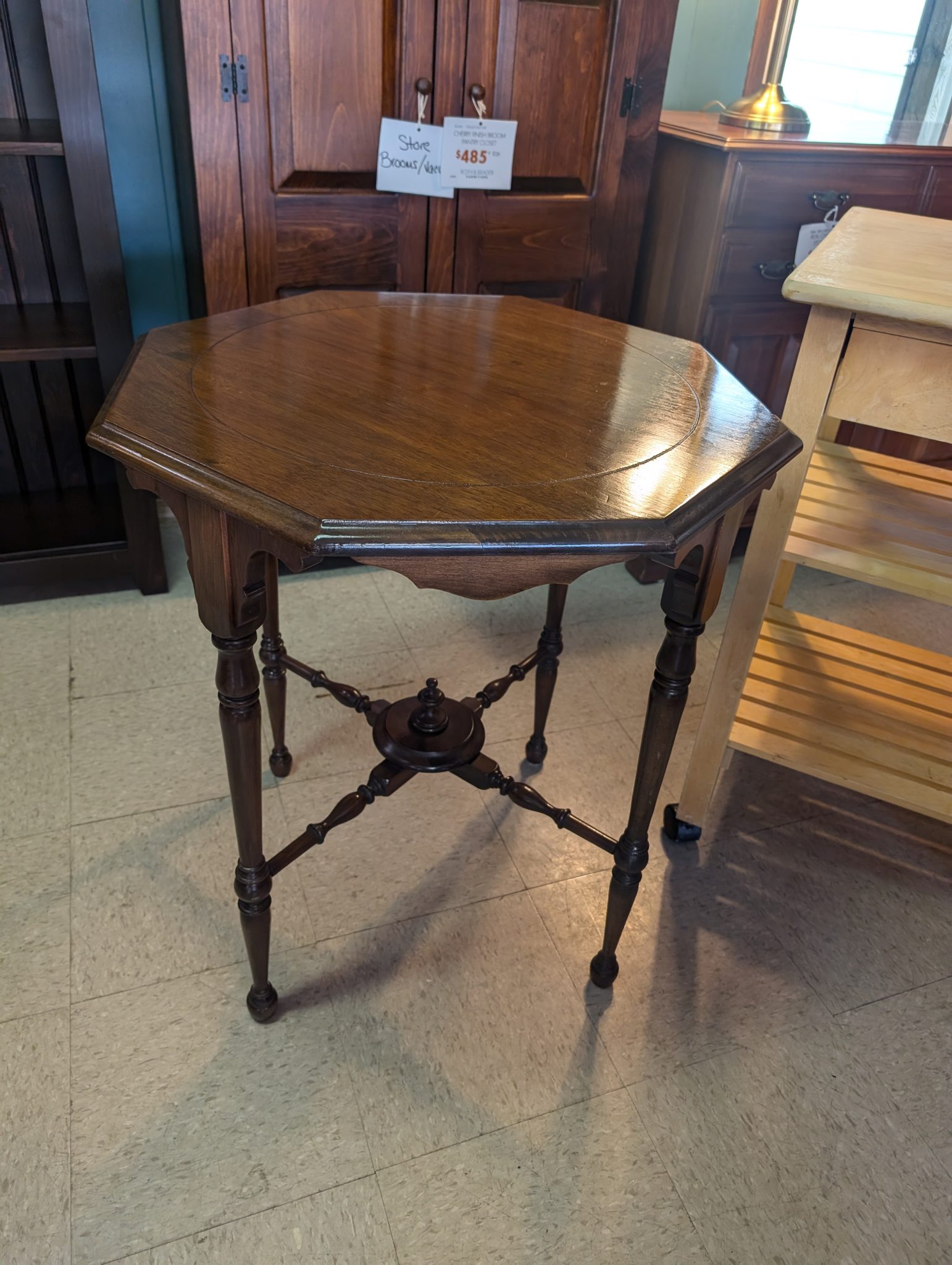 Octagonal Accent Table | Roth & Brader Furniture