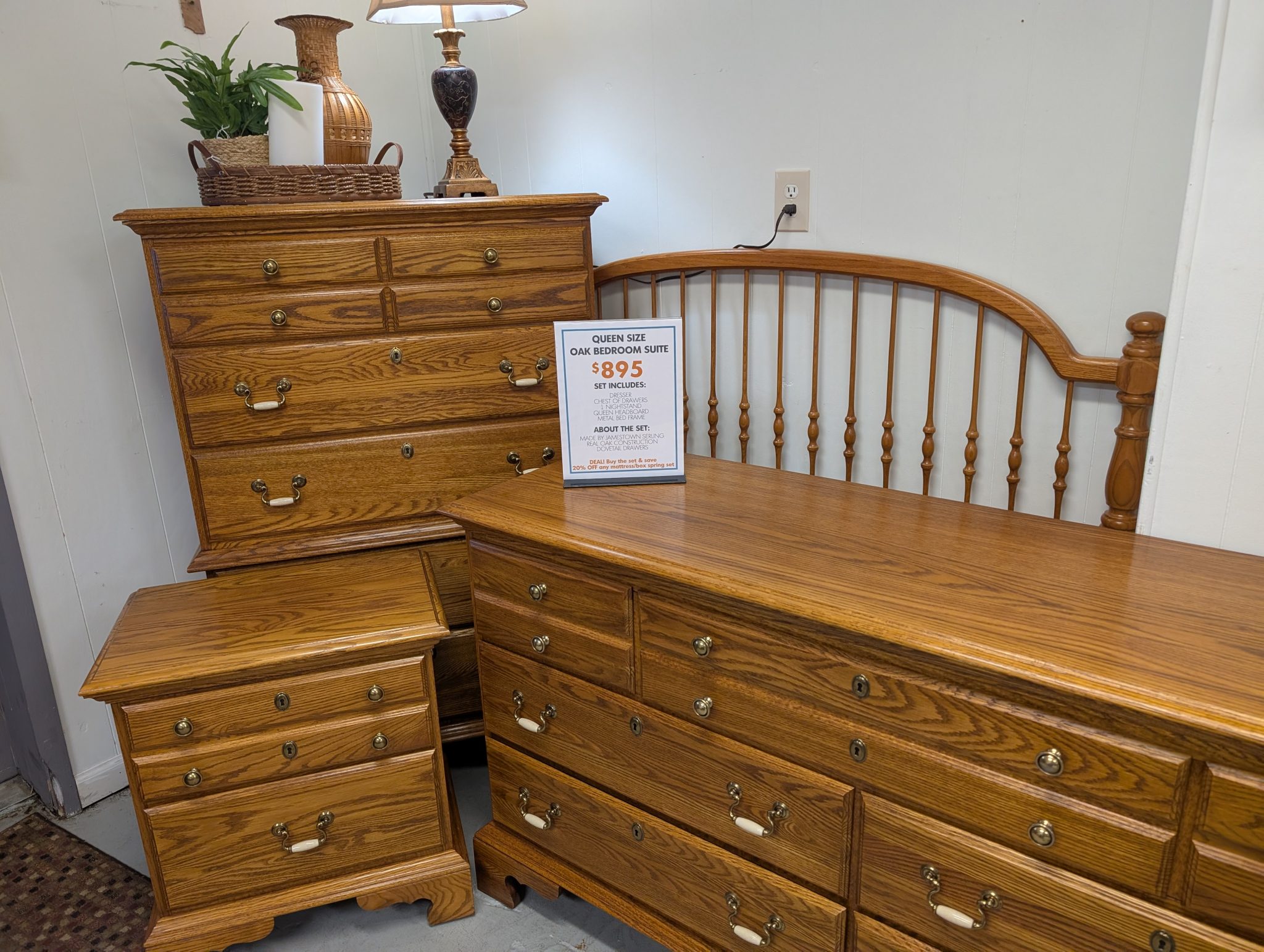 Jamestown Sterling Bedroom Set | Roth & Brader Furniture